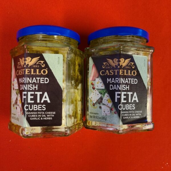 Feta Cheese - Marinated Cubes - Terhune Orchards